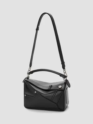 Loewe Small Panta Puzzle Leather Top Handle Bag