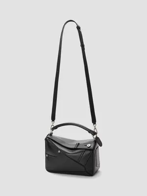 Loewe Small Panta Puzzle Leather Top Handle Bag
