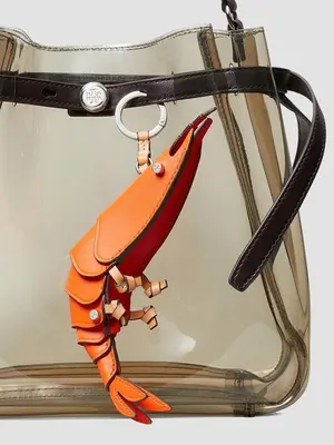 Tory Burch Lobster Leather Bag Charm