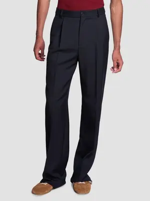 Dries Van Noten Penrud Wool-mohair Straight-leg Pants