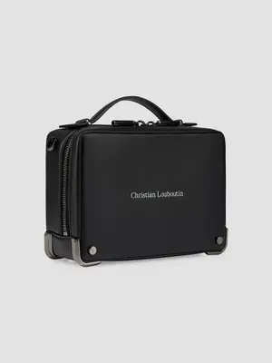 CHRISTIAN LOUBOUTIN Tactical Small Leather Briefcase