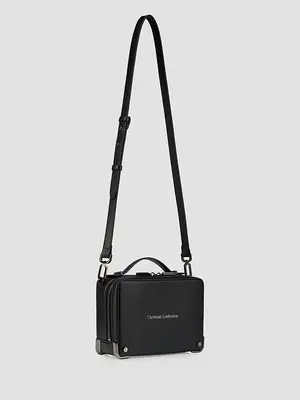 CHRISTIAN LOUBOUTIN Tactical Small Leather Briefcase