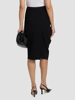 Co Draped Midi-skirt