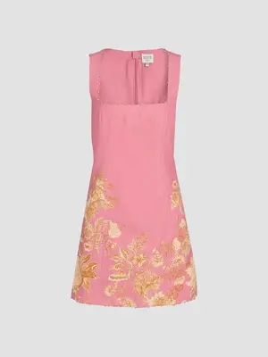 Hemant & Nandita Floral A-line Minidress - Multi