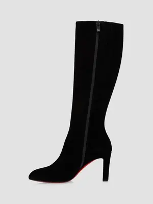 CHRISTIAN LOUBOUTIN Fannylove Tight Botta Knee High Boots - Black