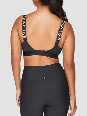 THIRDLOVE Kinetic Logo-strap Sports Bra