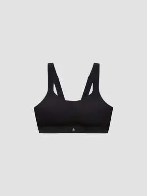 THIRDLOVE Kinetic Logo-strap Sports Bra - Black