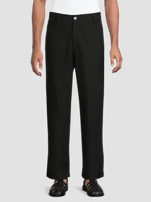 THE ELDER STATESMAN Regular-fit Cashmere-wool Pants