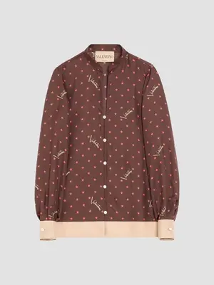 Valentino Garavani Stelline Firma Starry Twill Shirt