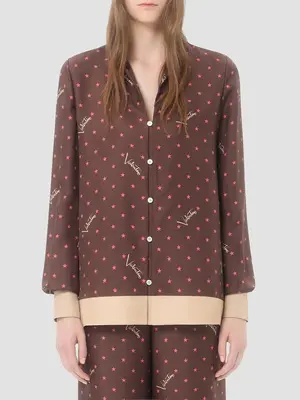 Valentino Garavani Stelline Firma Starry Twill Shirt