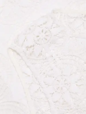 Ciao Lucia Indus Woven Lace Minidress