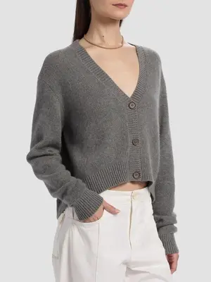 THE ELDER STATESMAN Boxy Cashmere Cardigan