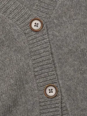 THE ELDER STATESMAN Boxy Cashmere Cardigan