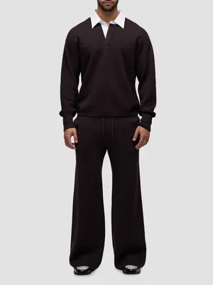 Hudson Jeans Foldout Cotton-cashmere Pants - Motor