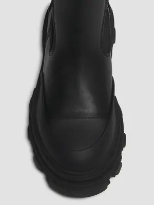 GANNI Cleated Knee-high Chelsea Boots