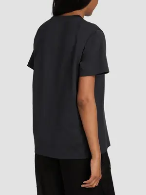 GANNI Rose Graphic T-shirt - Phantom