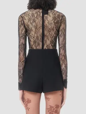 Valentino Garavani Floral Lace Body Suit