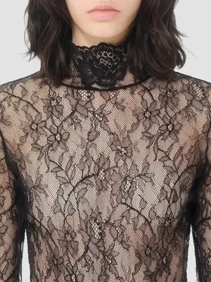 Valentino Garavani Floral Lace Body Suit