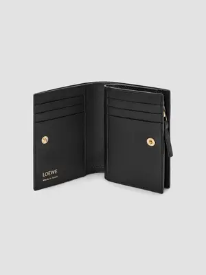 Loewe Duet Leather Compact Wallet
