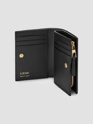 Loewe Duet Leather Compact Wallet