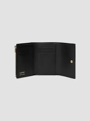 Loewe Small Duet Logo Wallet - Black