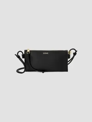 Loewe Joya Leather Crossbody Bag - Black