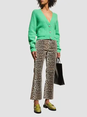GANNI Betzy Crop Jeans