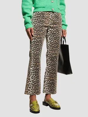 GANNI Betzy Crop Jeans