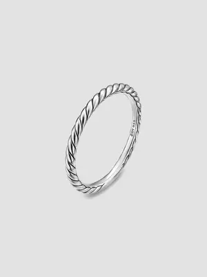 David Yurman Sterling Band Ring