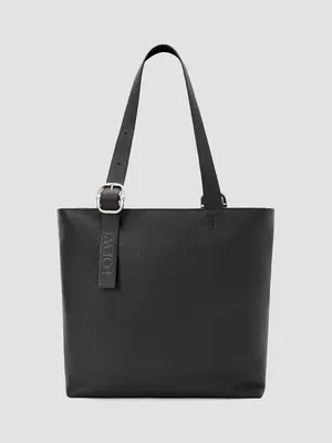 Loewe Loop Leather Zipped Tote Bag