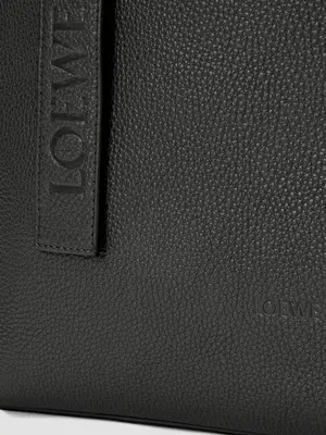 Loewe Loop Leather Zipped Tote Bag