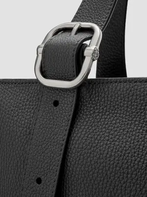 Loewe Loop Leather Zipped Tote Bag