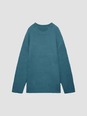 THE ELDER STATESMAN Milo Textured Cashmere Sweater