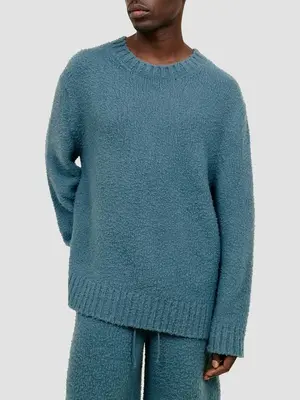 THE ELDER STATESMAN Milo Textured Cashmere Sweater