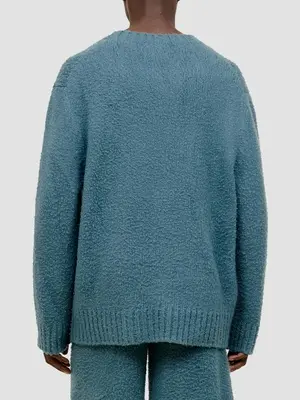 THE ELDER STATESMAN Milo Textured Cashmere Sweater