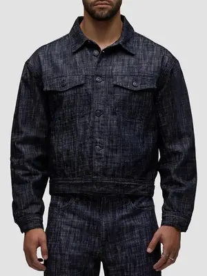 Hudson Jeans Denim Trucker Jacket - Normandy