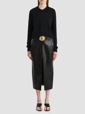 Khaite Everheart Cashmere Cardigan