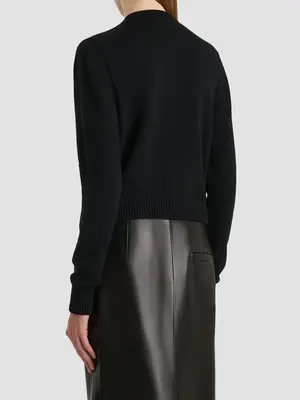 Khaite Everheart Cashmere Cardigan