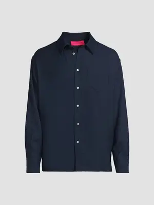 THE ELDER STATESMAN Cashmina Pocket Shirt