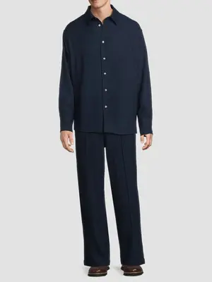 THE ELDER STATESMAN Cashmina Pocket Shirt