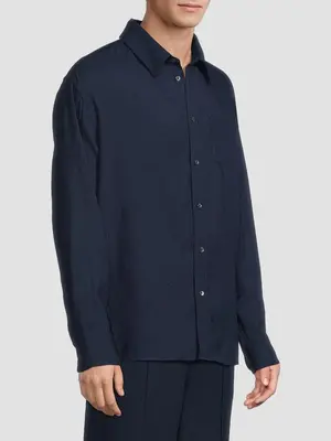 THE ELDER STATESMAN Cashmina Pocket Shirt
