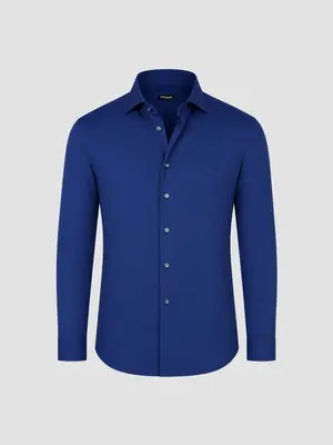 MACEOO Eins Stretch Shirt - Blue