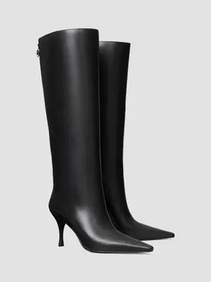 Tory Burch Charlie 90mm Leather Knee-high Boots
