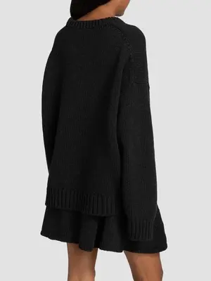 GANNI Chunky Wool-blend Sweater