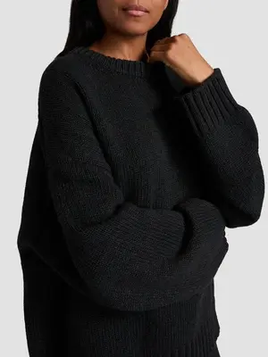 GANNI Chunky Wool-blend Sweater