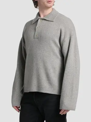 THE ELDER STATESMAN Dume Cashmere Rugby Sweater