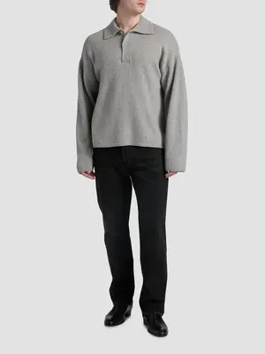THE ELDER STATESMAN Dume Cashmere Rugby Sweater