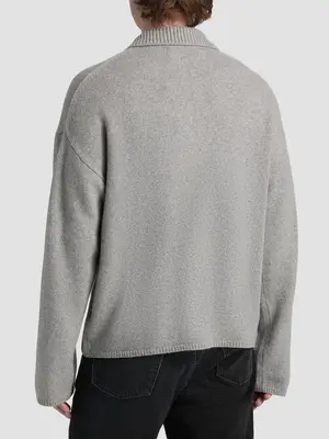 THE ELDER STATESMAN Dume Cashmere Rugby Sweater
