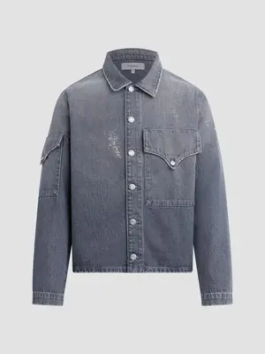 Hudson Jeans Denim Shirt Jacket - Armstrong