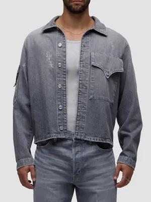 Hudson Jeans Denim Shirt Jacket - Armstrong